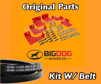 Big Dog OEM Transmission Bracket /belt Kit For Alpha MP Models # 125256 ...