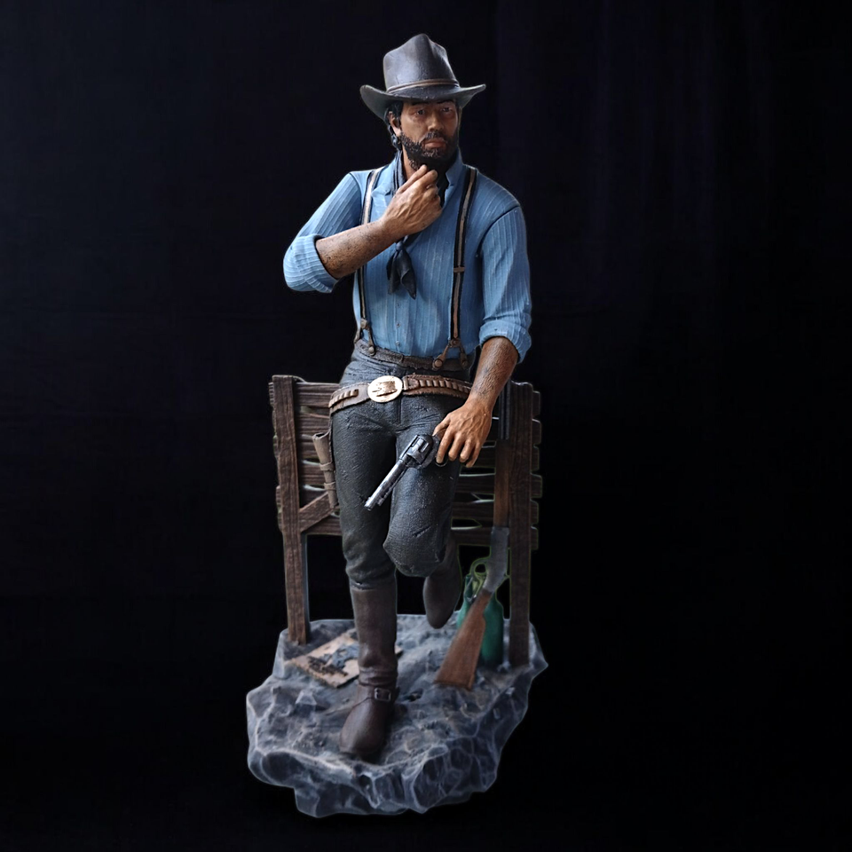 Arthur Morgan 3D Printed 14K Figure Statue | Red Dead Redemption 2 ...