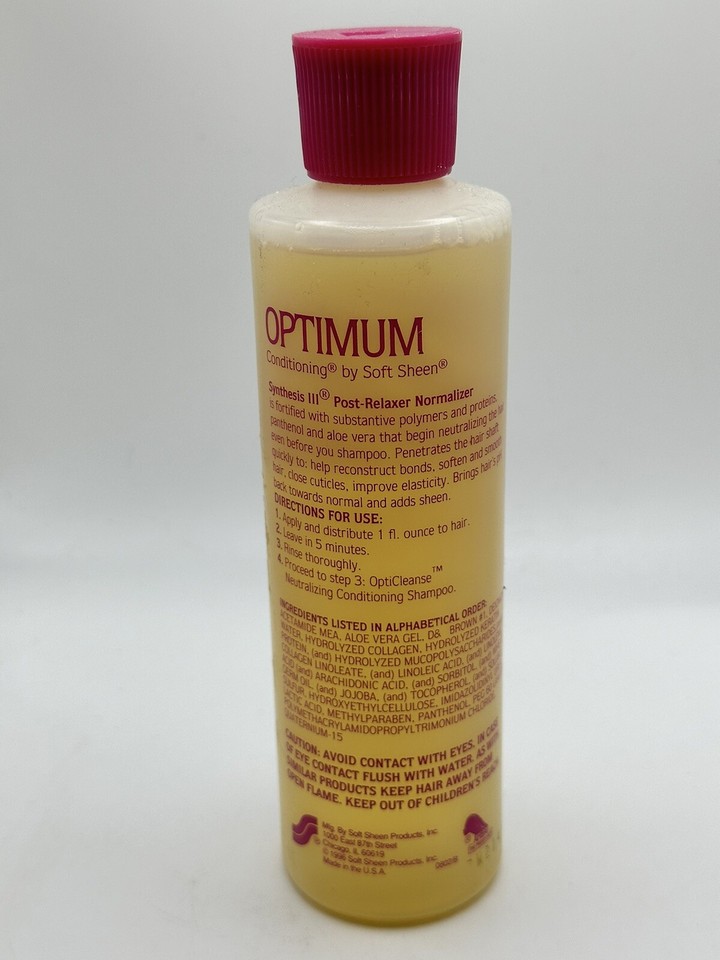 VINTAGE Optimum Conditioning by Soft Sheen Synthesis III Post Relaxer ...
