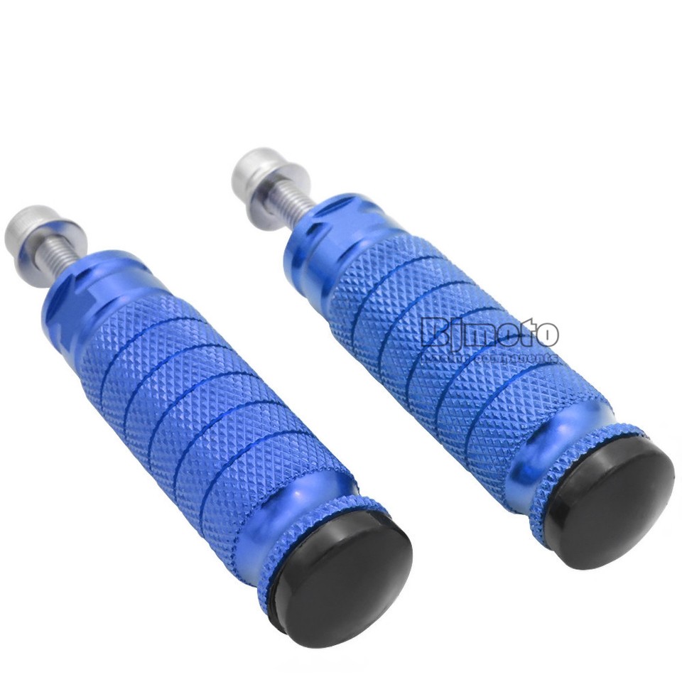 CNC Universal Motorcycle Rearset Foot Pegs Pedals Steps Footrest Foot ...