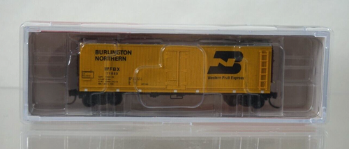NOS InterMountain BURLINGTON NORTHERN N Scale Reefer Train Car - 67727 ...