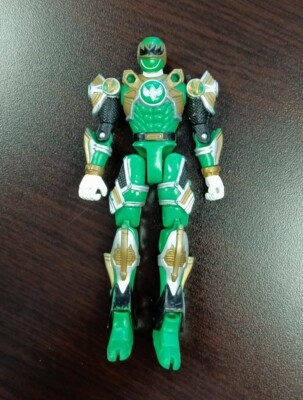 Power Rangers Ninja Storm Green Samurai Turbo Tri-Battlized Figure Used ...