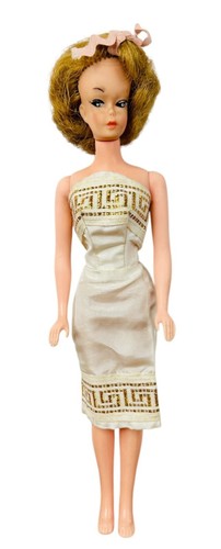 RARE VTG BARBIE BILD LILLI CLONE DOLL 11" BUBBLECUT Blonde Straight ...