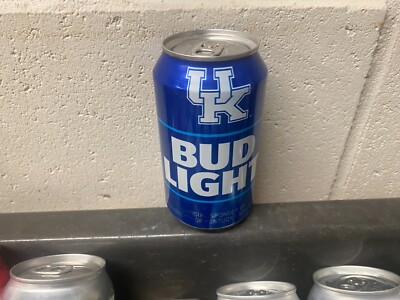 Bud Light UK (Kentucky) 12 oz. empty tab top. Nice Bottom opened | eBay