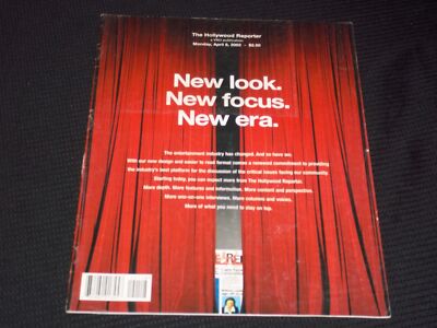 2002 APRIL 8 THE HOLLYWOOD REPORTER MAGAZINE - NEW LOOK COVER - L 16325 ...
