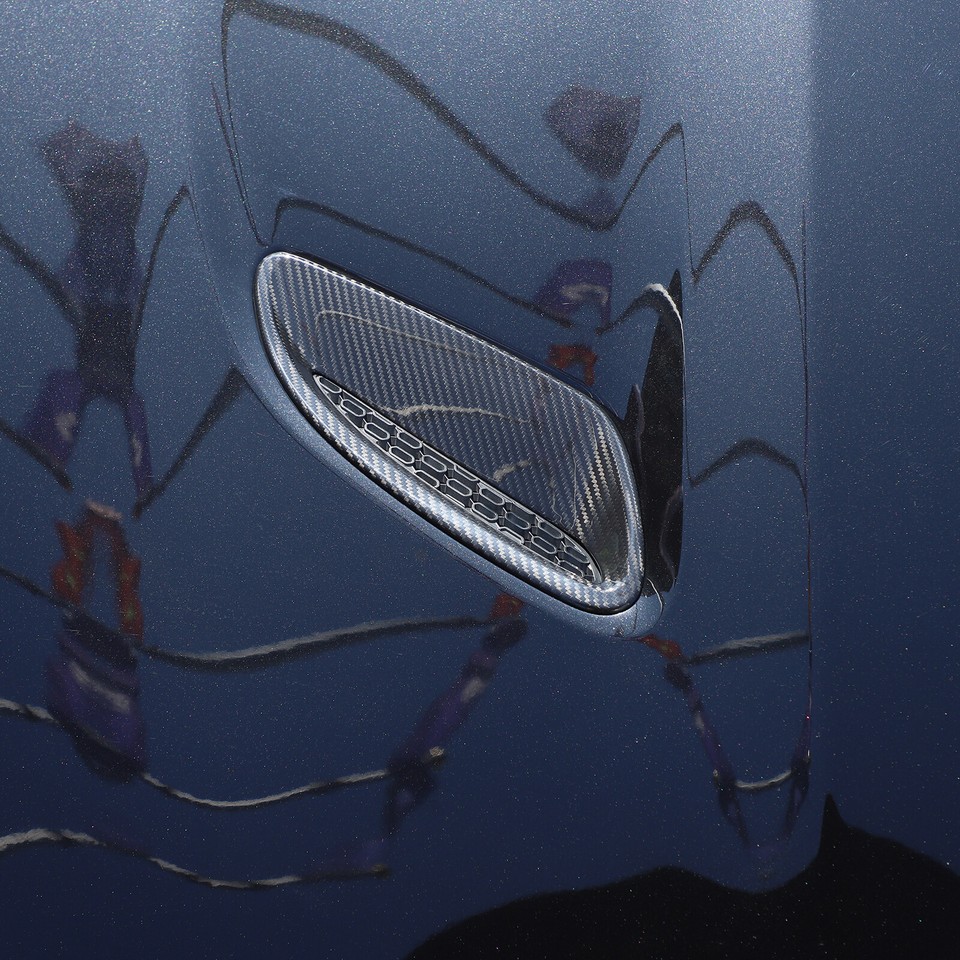 Carbon Fiber Hood Air Intake Trim Frame Fits For Jaguar F-TYPE 2021+ | eBay