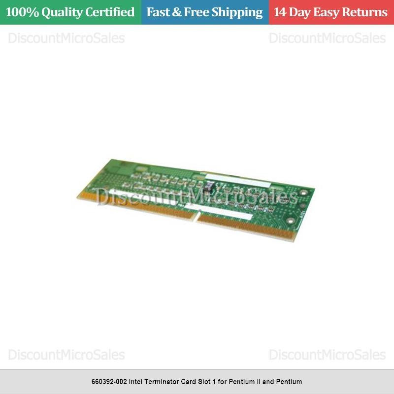 660392-002 Intel Terminator Card Slot 1 for Pentium II and Pentium | eBay
