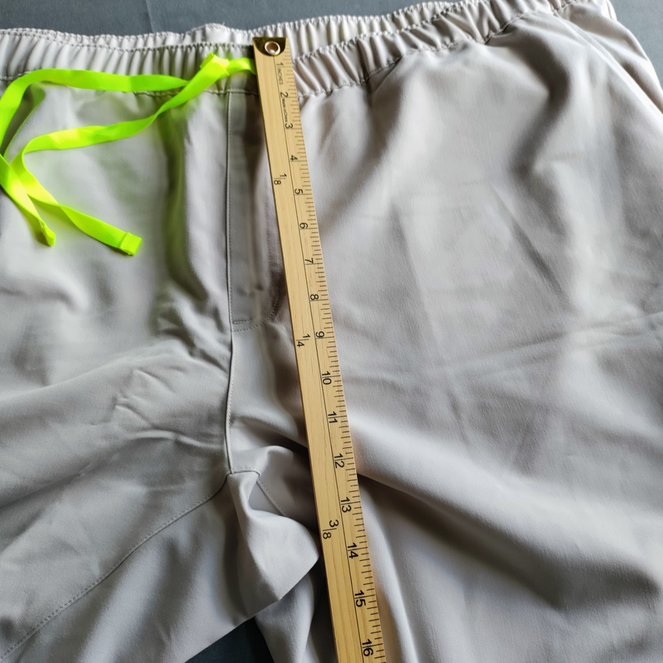 NWT Figs 5XLS Beige Tansen Jogger Scrub Leg Pocket Stretch Waist ...