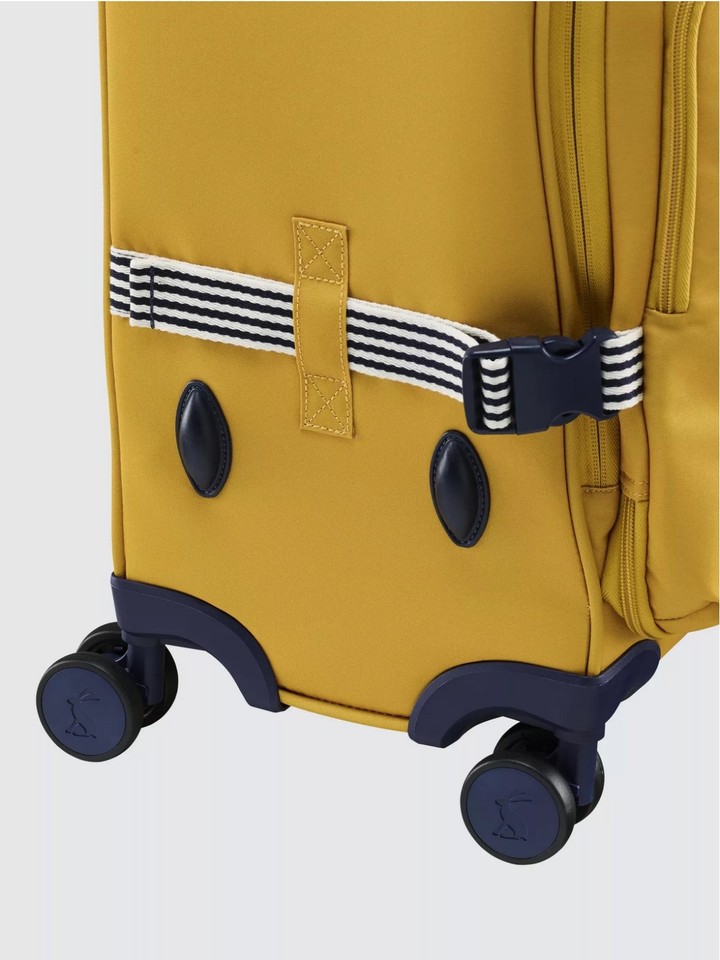 Joules Coast - Antique Gold, Softside Suitcase, 4 Wheel Spinner, Medium | eBay UK