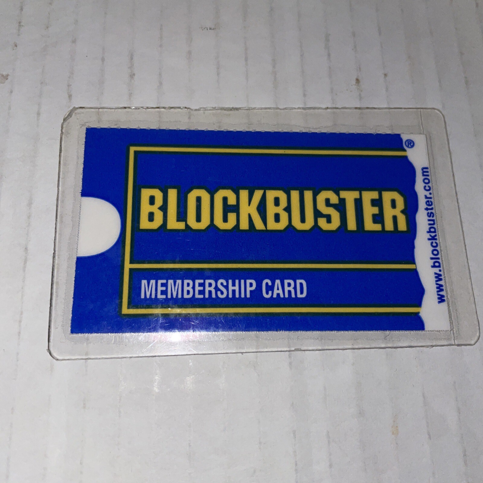 Blockbuster Video Membership Card Laminated Vintage | eBay