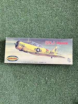 AURORA FAMOUS FIGHTERS KIT NO 80-79 SNJ TRAINER 1960 MODEL KIT | eBay