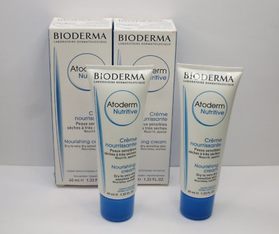 BIODERMA ATODERM NUTRITIVE NOURISHING CREAM 1.33 OZ BOXED *LOT OF 2* | eBay