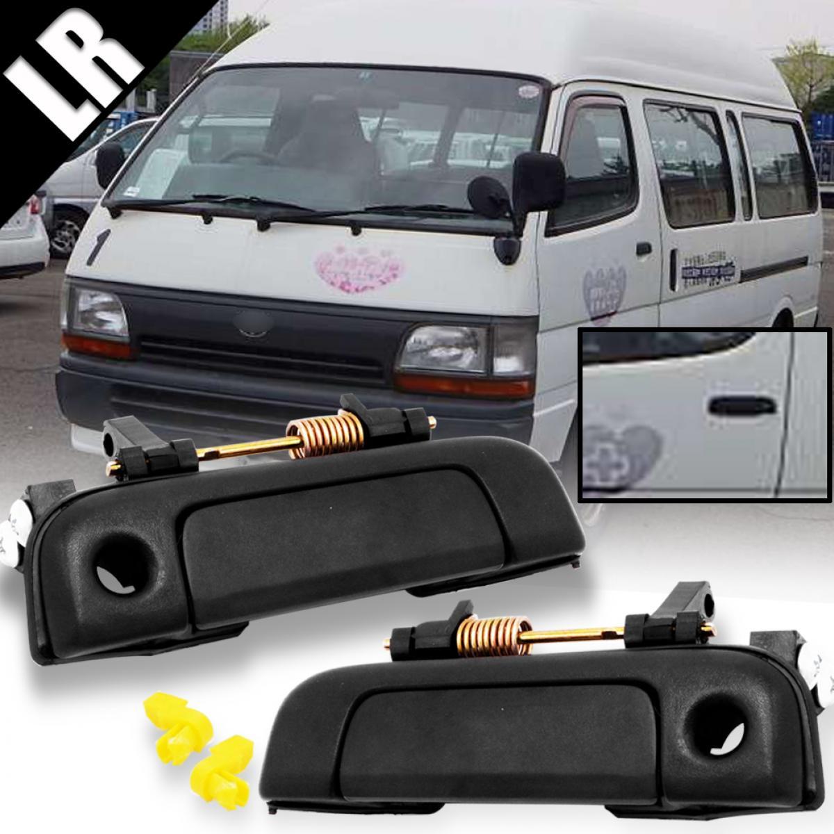 Front Outer Door Handle LR Side For Toyota Hiace Commuter LH112 LH125 ...