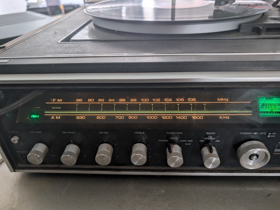 RARE Vintage Panasonic Stereo Record Player Radio SE-2150D VG Tape Deck Not Work | eBay