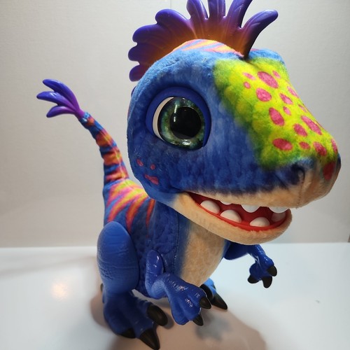 FurReal Munchin’ Rex (Blue) Dinosaur Electronic Pet BB4 | eBay
