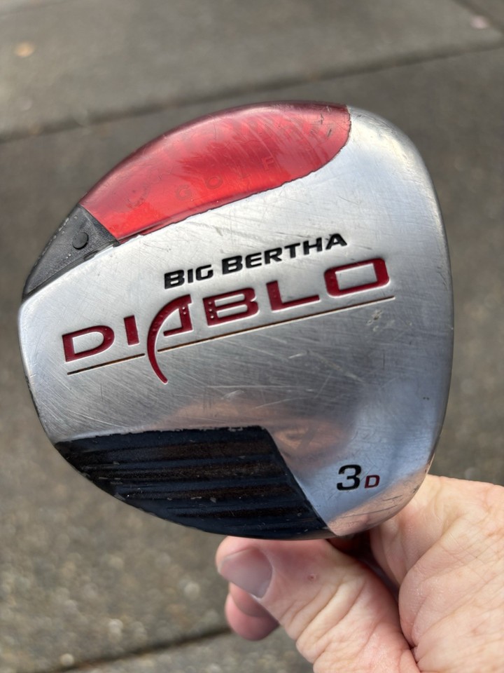 Callaway Big Bertha Diablo 3D Wood Regular Flex Used | eBay