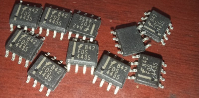 Fairchild FDS4435 P-ch Mosfet Transistor/Lot of 25/NOS/8 pin SOIC pkg ...