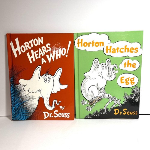 Horton Hears A Who and Horton Hatches The Egg By Dr. Seuss Hardcover ...