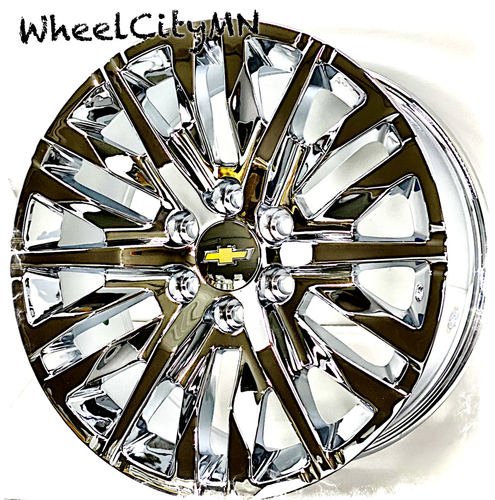 20" Chrome OE 5921 Replica Wheels fits 2024 Chevy Colorado Tahoe ...
