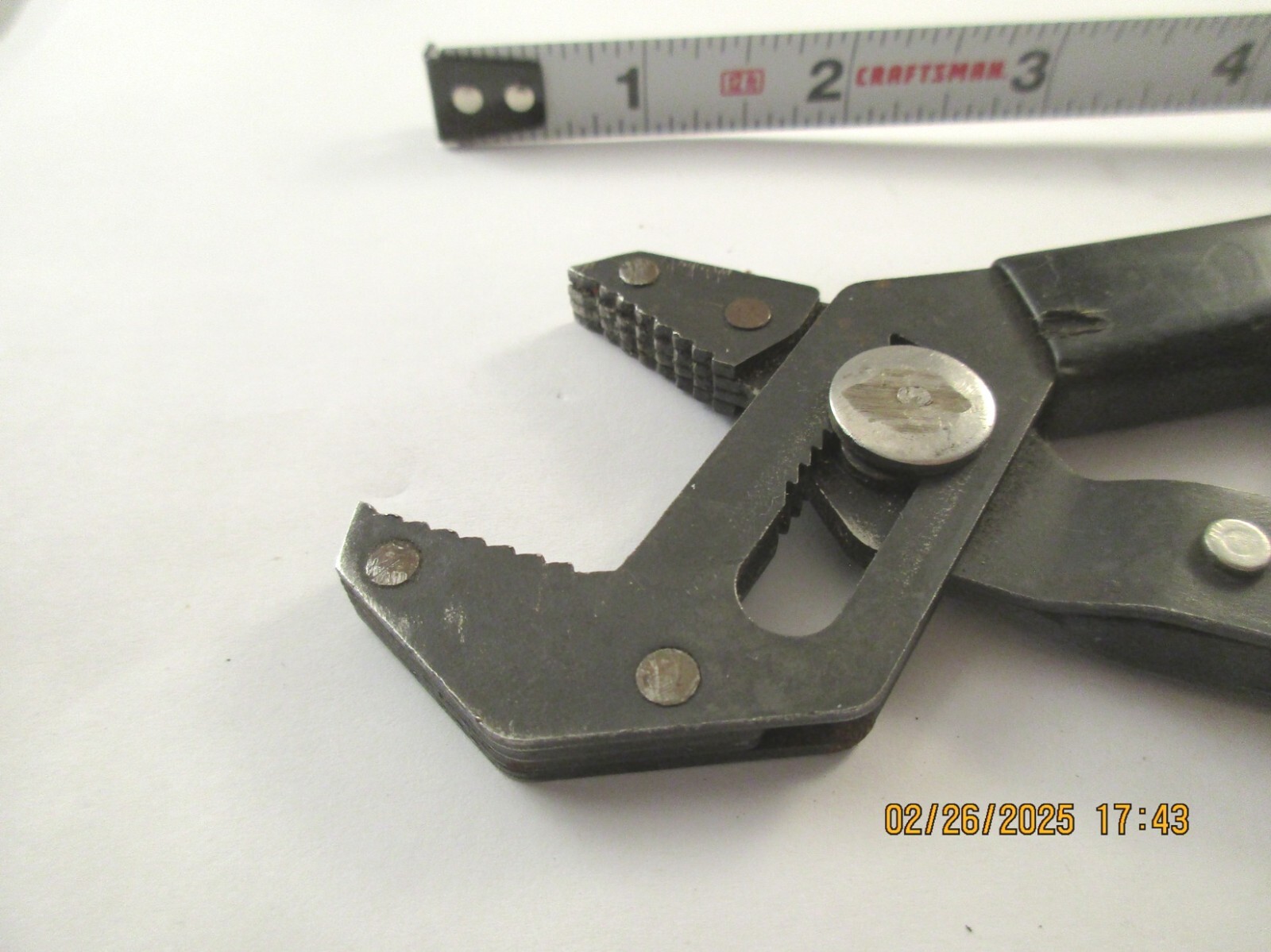Craftsman Professional Robo Grip 7" Pliers # 45028 USA Used | eBay