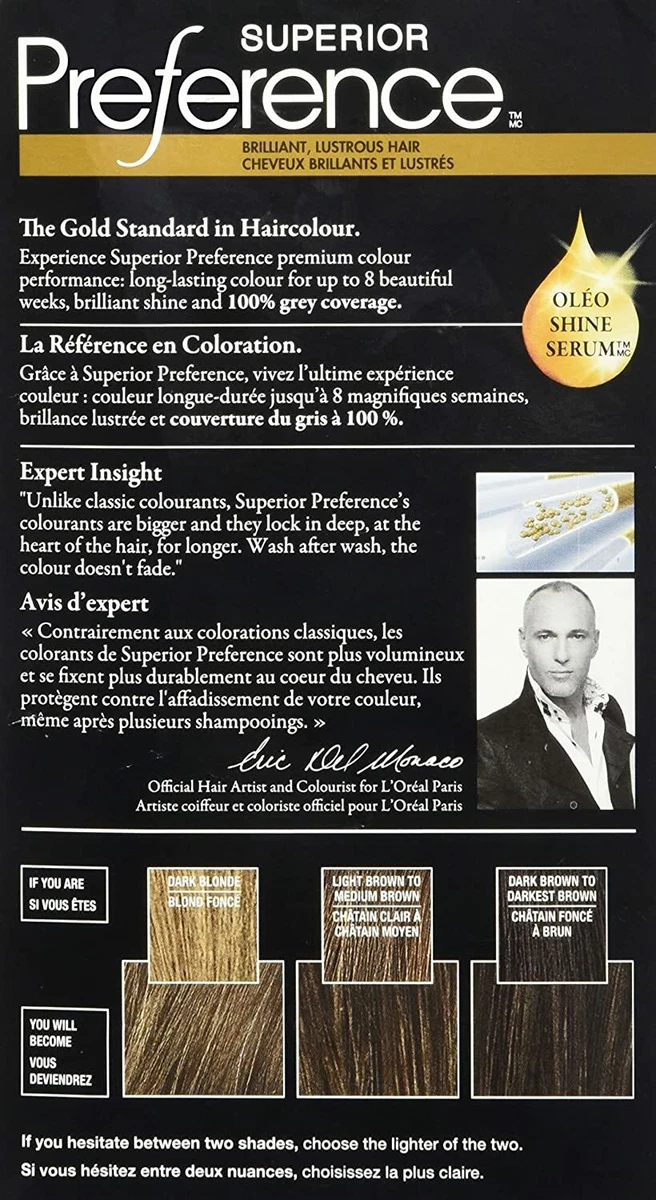 Loreal Hair Color Chart Superior Preference