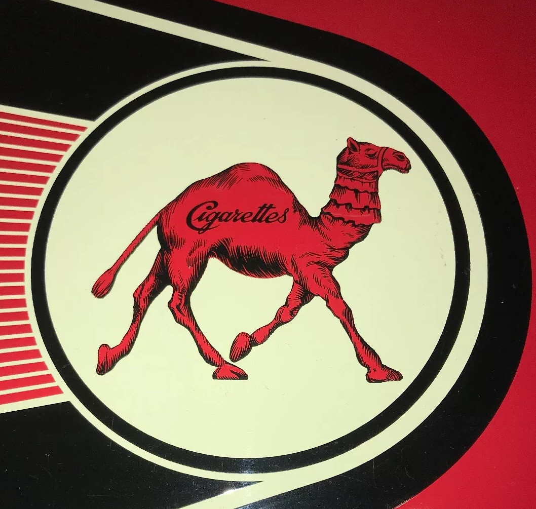 Vintage Red Kamel Cigarettes Camel Tobacco 135 Metal Camel Red Kamel,