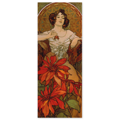 Alfons Maria Mucha, Edelsteine, Rubin, Poster Alphonse | eBay UK