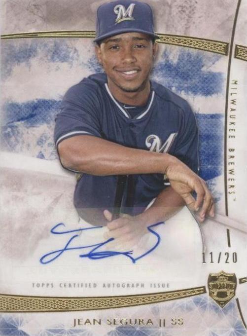 2014 Topps Supreme - Autographs Jean Segura #SA-JSE Blue /20 (AU) for ...