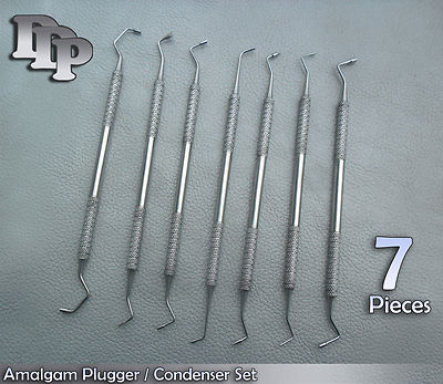 Amalgam Plugger/Condenser Dental Instruments DENTAL AMALGAM PLUGGERS ...