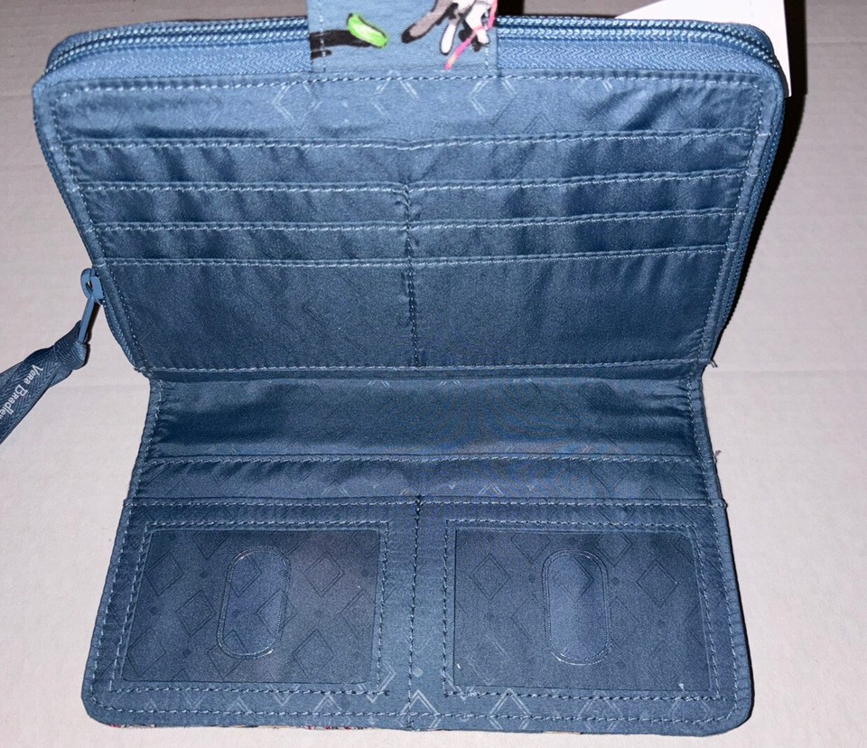 Vera Bradley RFID Turnlock Wallet Cats Meow NWT | eBay