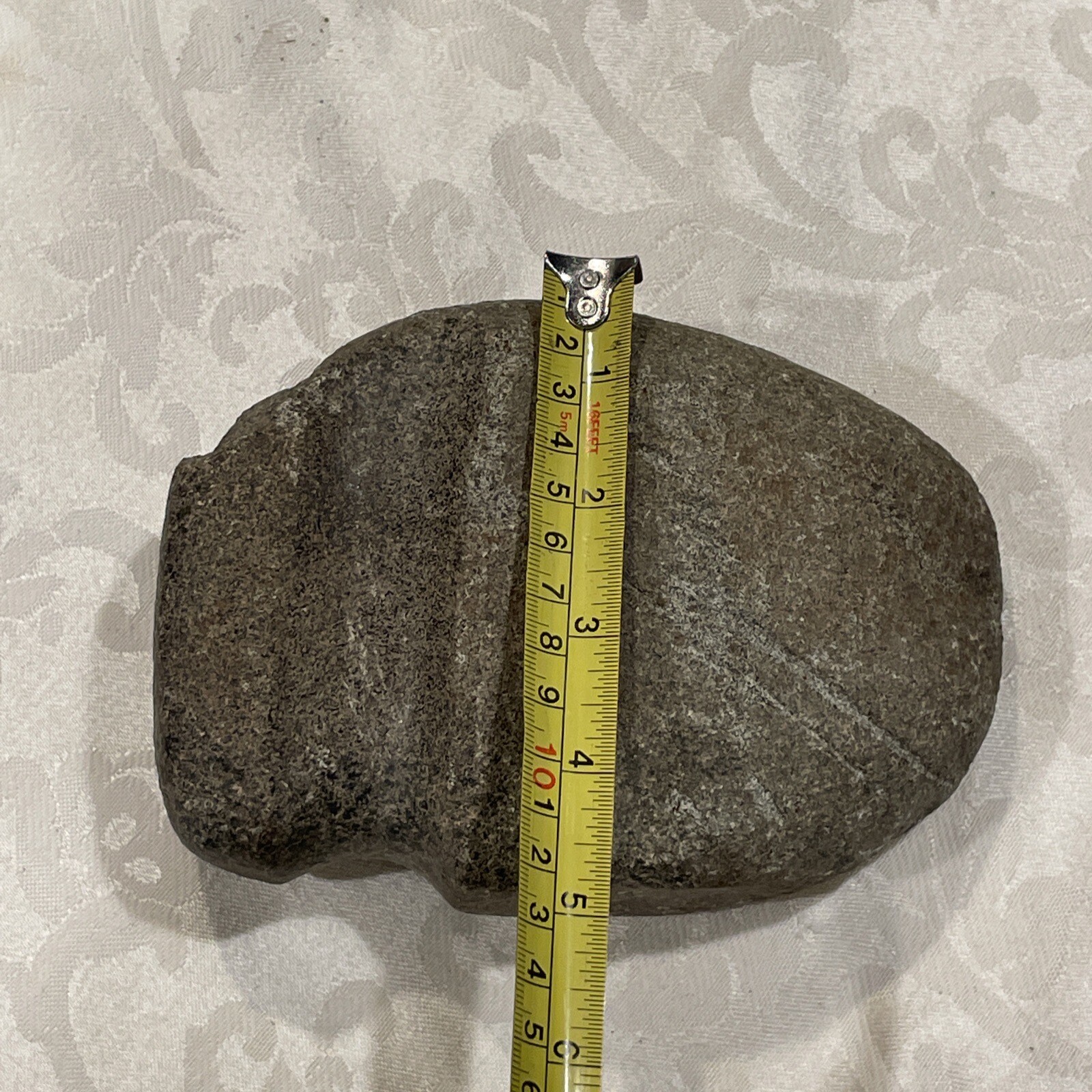 Native American Indigenous, Grooved Tomahawk Stone Axe Tool Weapon ...