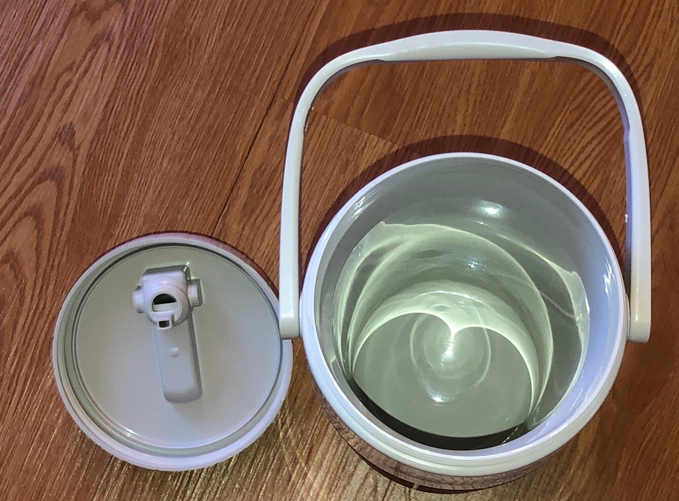 Vintage Coleman Polylite Red Model 5590 1/2 Gallon Cooler Water Jug USA ...