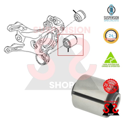 Rear Axle Lower Bushing, Control/Trailing Arm Suit HYUNDAI ix35 2.4 4WD ...