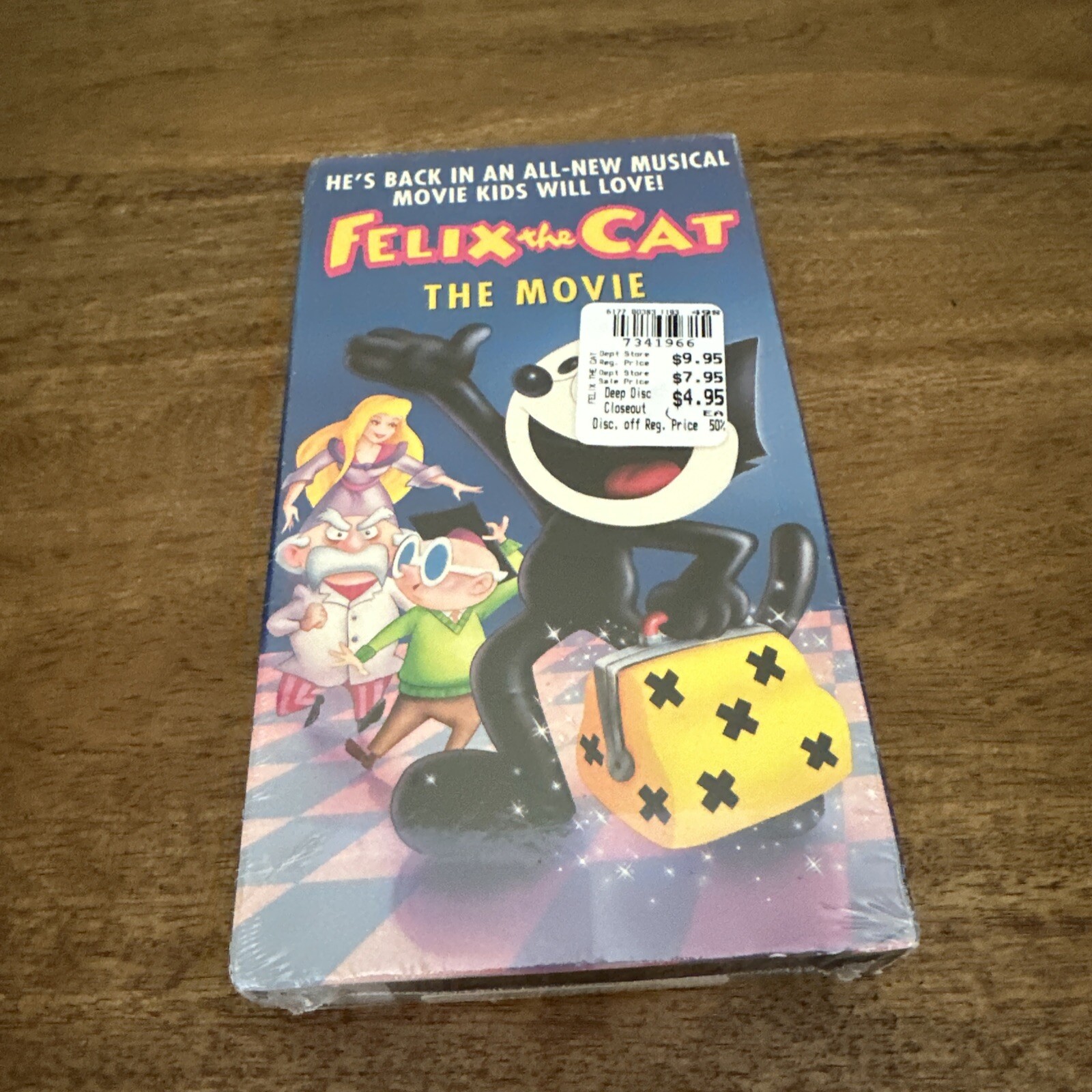 Felix The Cat The Movie Vhs