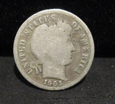 1905-O (Micro 'O') Barber Silver Dime - Good ENN COINS & CARDS | eBay