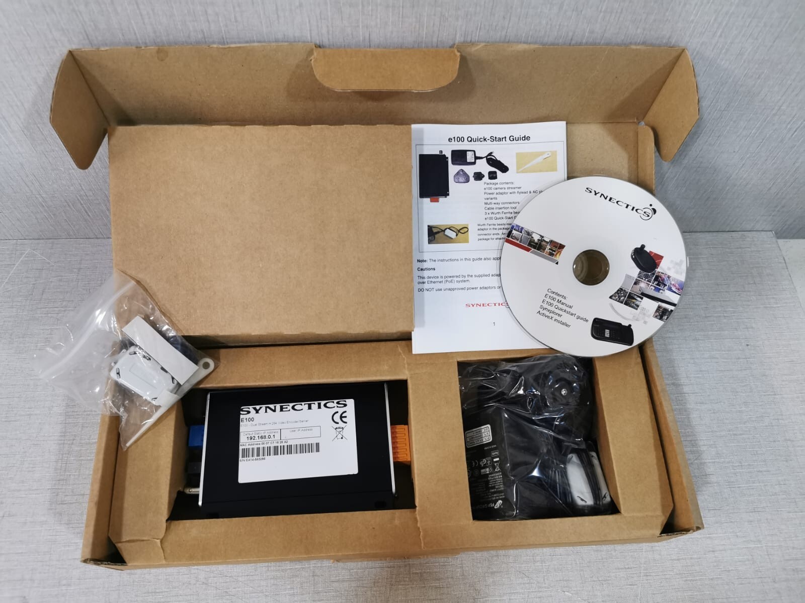 SYNECTICS E100 Dual Stream H.264 Video Encoder/Server | eBay