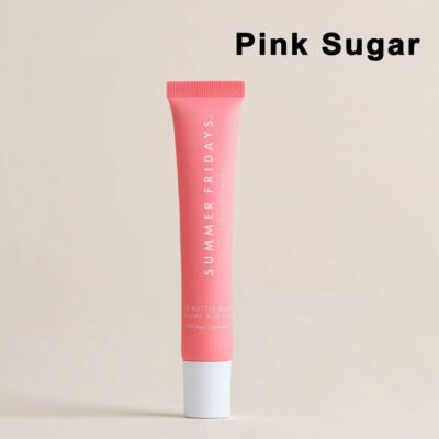 2PCS SUMMER FRIDAYS Lip Butter Balm PINK SUGAR 0.5oz/15g NEW IN BOX ...