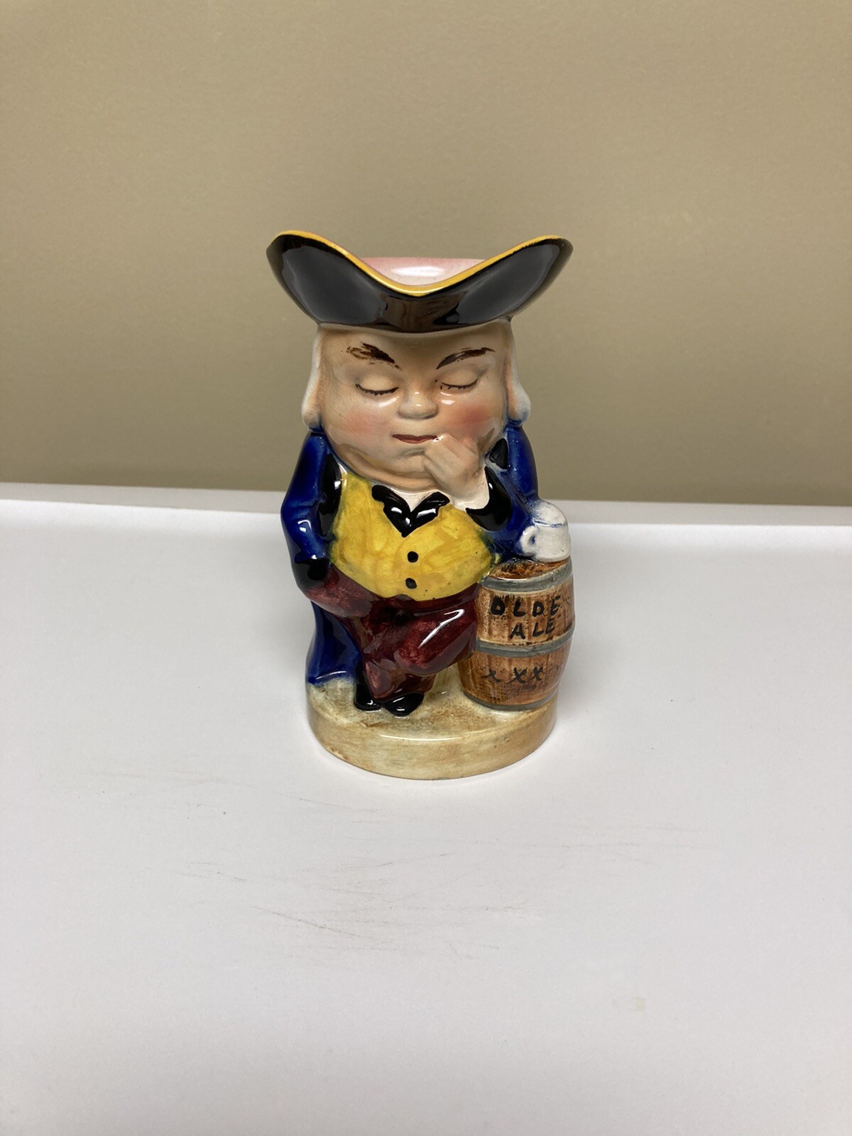 Vintage Burlington Ware Toby Jug The Sleeper - Made in England, 6” Tall ...
