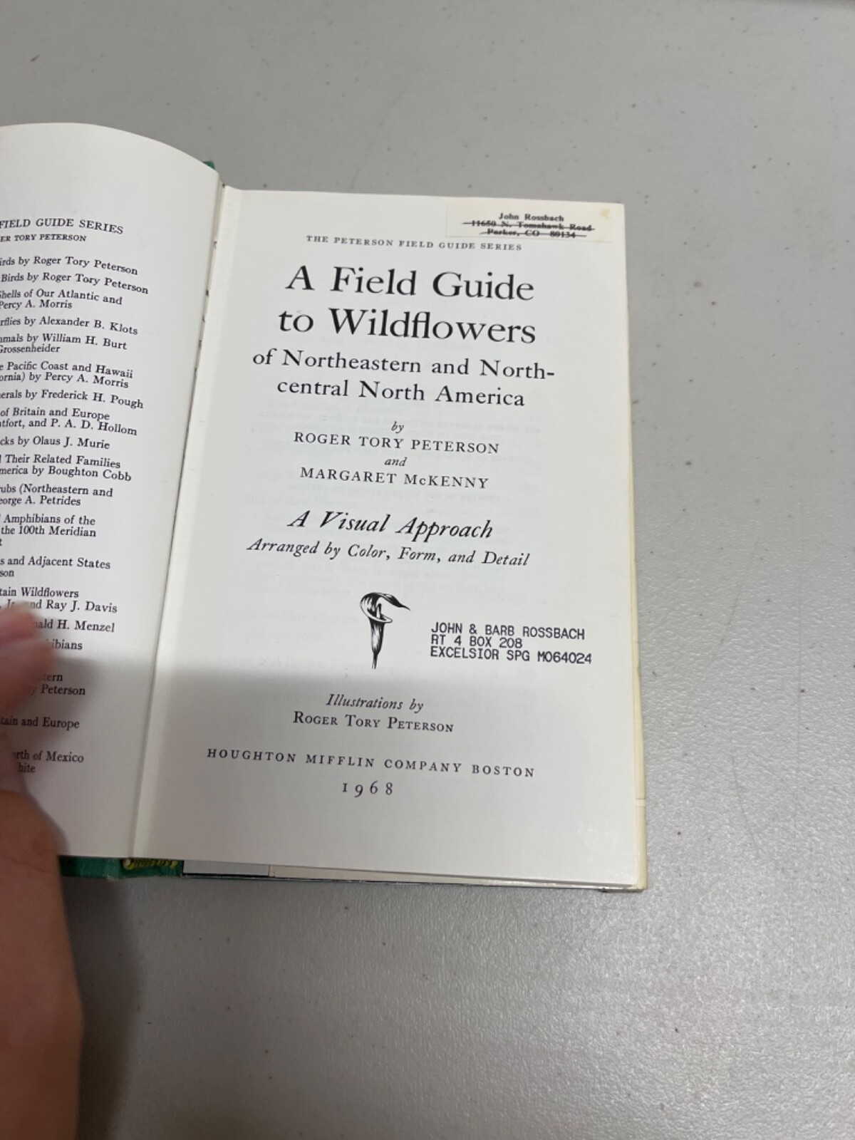 Peterson Field Guide to the Insects of N. America and Wild Flowers | eBay