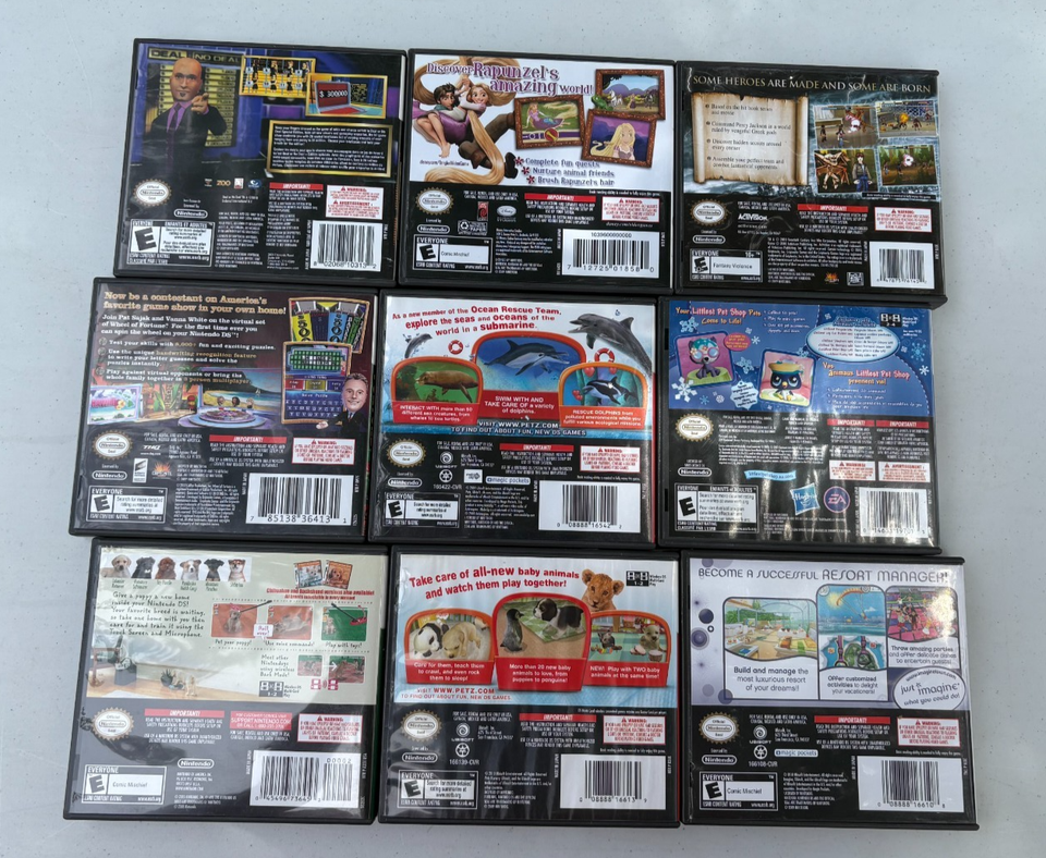 nine nintendo ds games lot | eBay