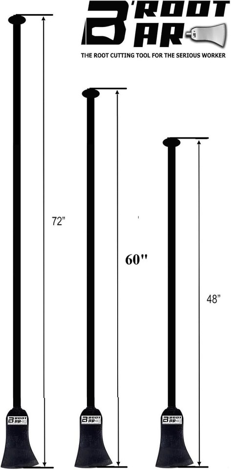 B'ROOT BAR - Root Cutting Tool, Digging Tool, Vertical Axe, Tamping Bars (60"... | eBay