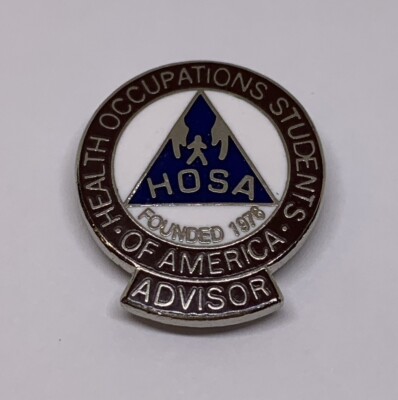HOSA Health Occupation Students Of America Advisor Lapel Pin (143-2) | eBay