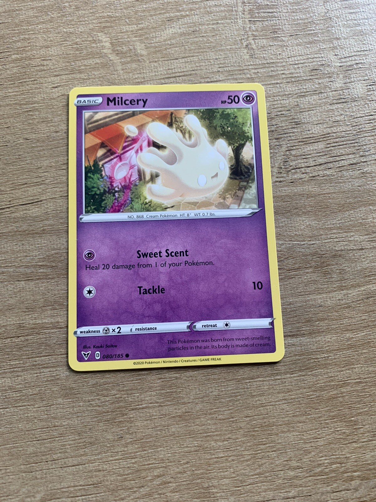 Pokémon TCG Milcery Vivid Voltage 080/185 Regular Common | eBay