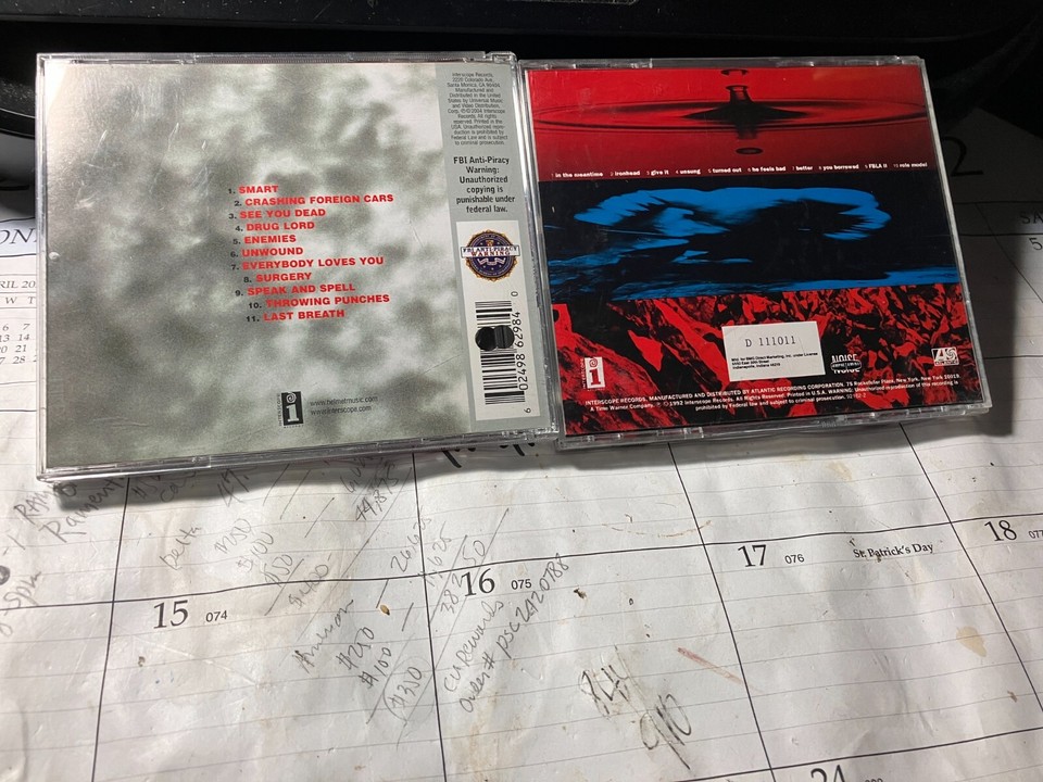 HELMET 2 CD LOT: MEANTIME + SIZE MATTERS | eBay