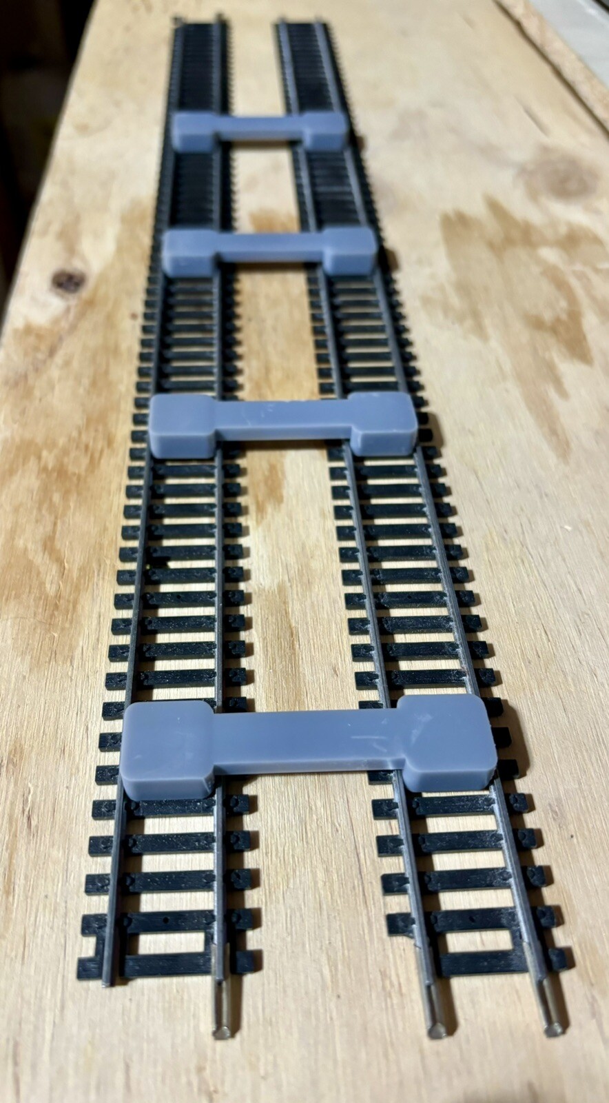 HO Scale Parallel Train Track Laying Spacer Spacing Tool 2” 2.25” 2.5 ...