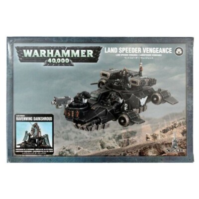 Warhammer 40k Dark Angels Land Speeder Vengeance OR Ravenwing ...