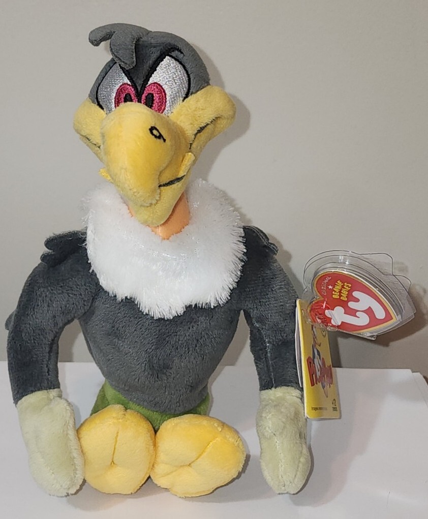 Ty Beanie Babies Woody Woodpecker, Winnie, Chilly Willy & Buzz Brazil ...