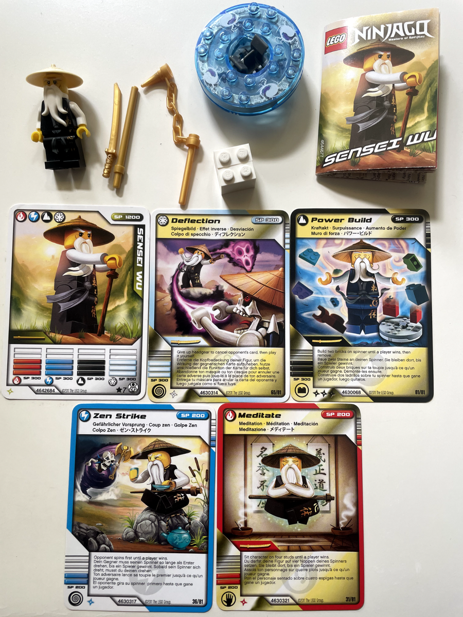 Ninjago Sensei Wu Spinjitzu LEGO® NINJAGO® Spinjitzu NYA & Wu