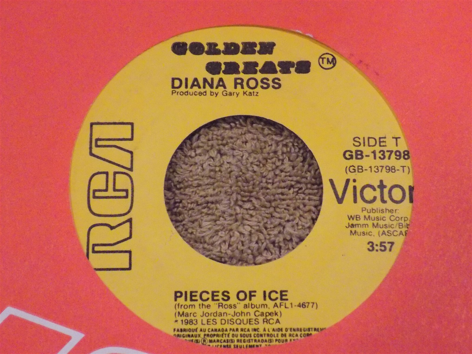 DIANA ROSS Muscles / Pieces Of Ice 7" 45 re NM | eBay