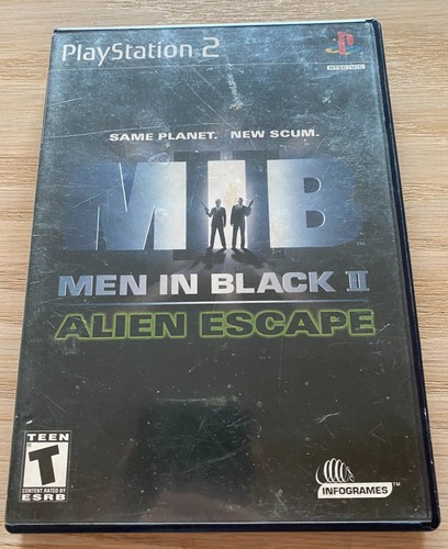 Men in Black II : Alien Escape ( Sony PlayStation 2 / 2002 ) PS2 Game ...